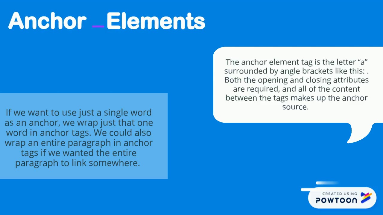 Anchors and External Links - YouTube