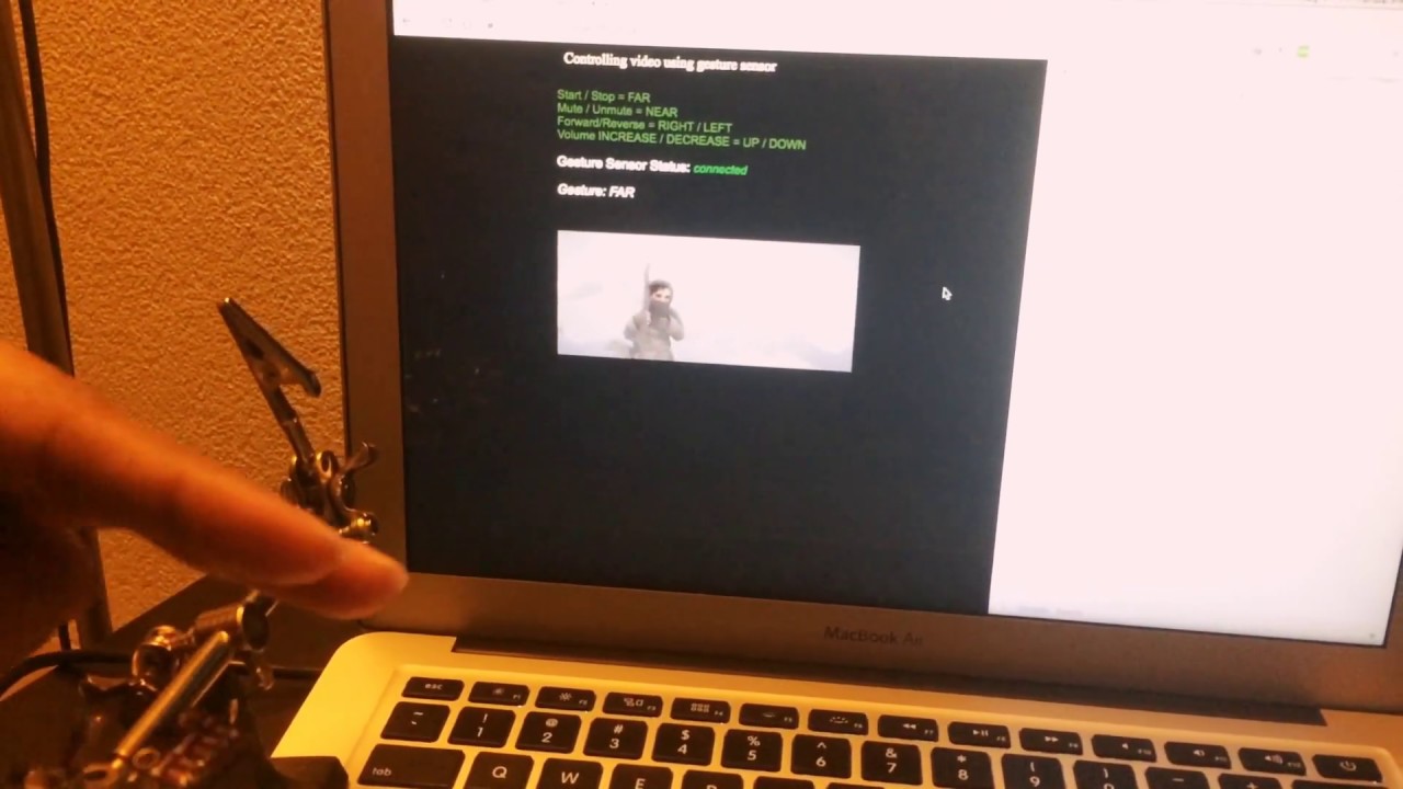 Video Player control using gesture - YouTube