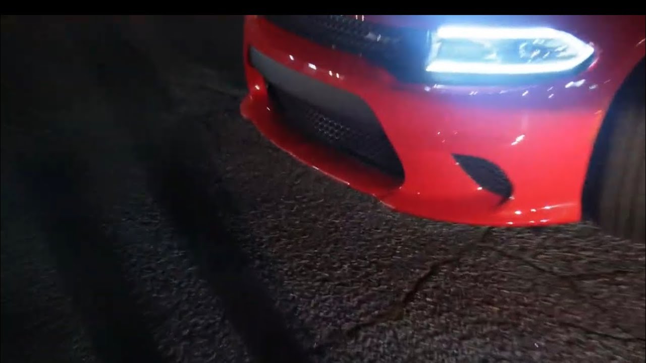 HELLCAT WRECKS AT CRAZY MEET POLICE PULLED UP! - YouTube