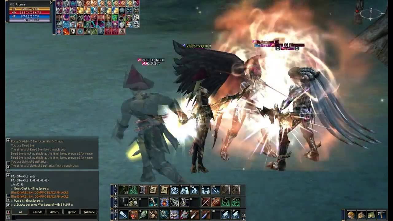 L2 Mega PvP - Clan WarZone - YouTube