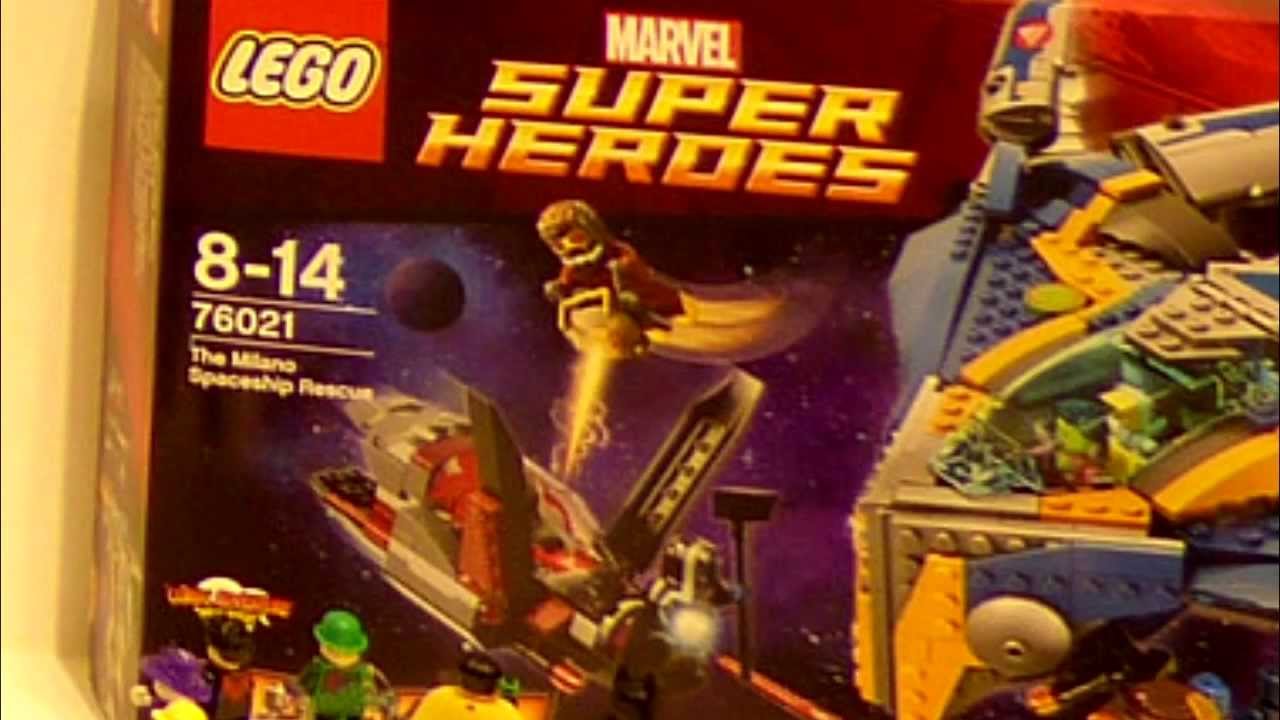 LEGO Guardians of the Galaxy 76021 The Milano Spaceship Rescue IMAGE ...