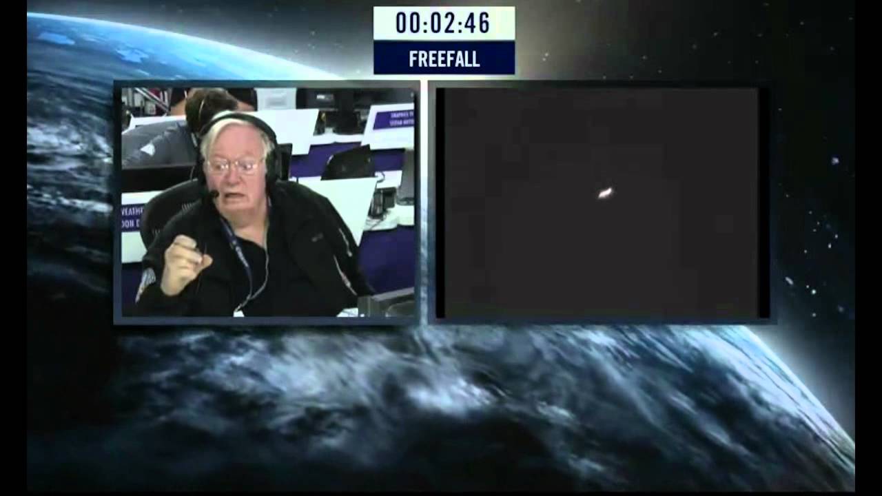 Felix Baumgartner's supersonic freefall from 128k (Full Video) - YouTube