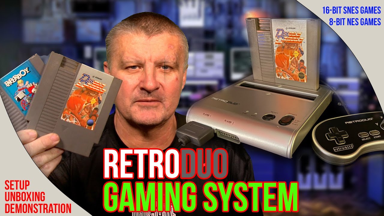 Play all your old Nintendo NES & SNES games on the RetroDuo Game System ...