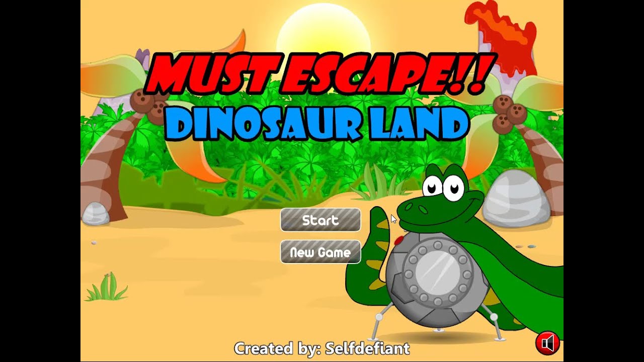 Must Escape Dinosaur Land Walkthrough - YouTube
