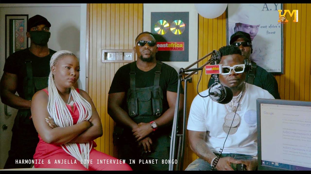 Harmonize & Anjella - Live Interview In Planet Bongo - YouTube