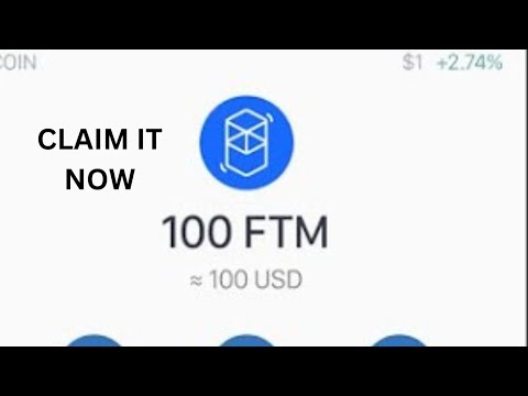 Claim free FANTOM token | Free crypto airdrop no gas fees - YouTube