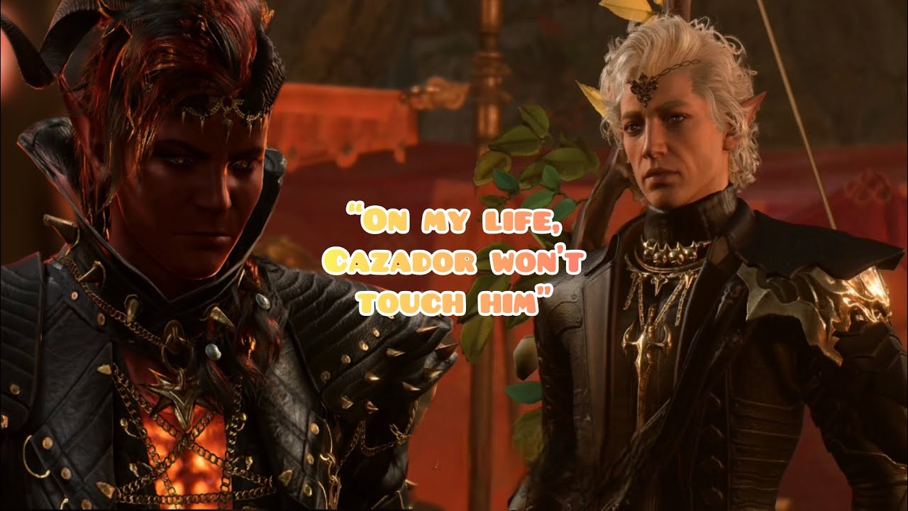 BG3 All companions’ reactions to the truth behind Astarion’s scar 🥺 ...