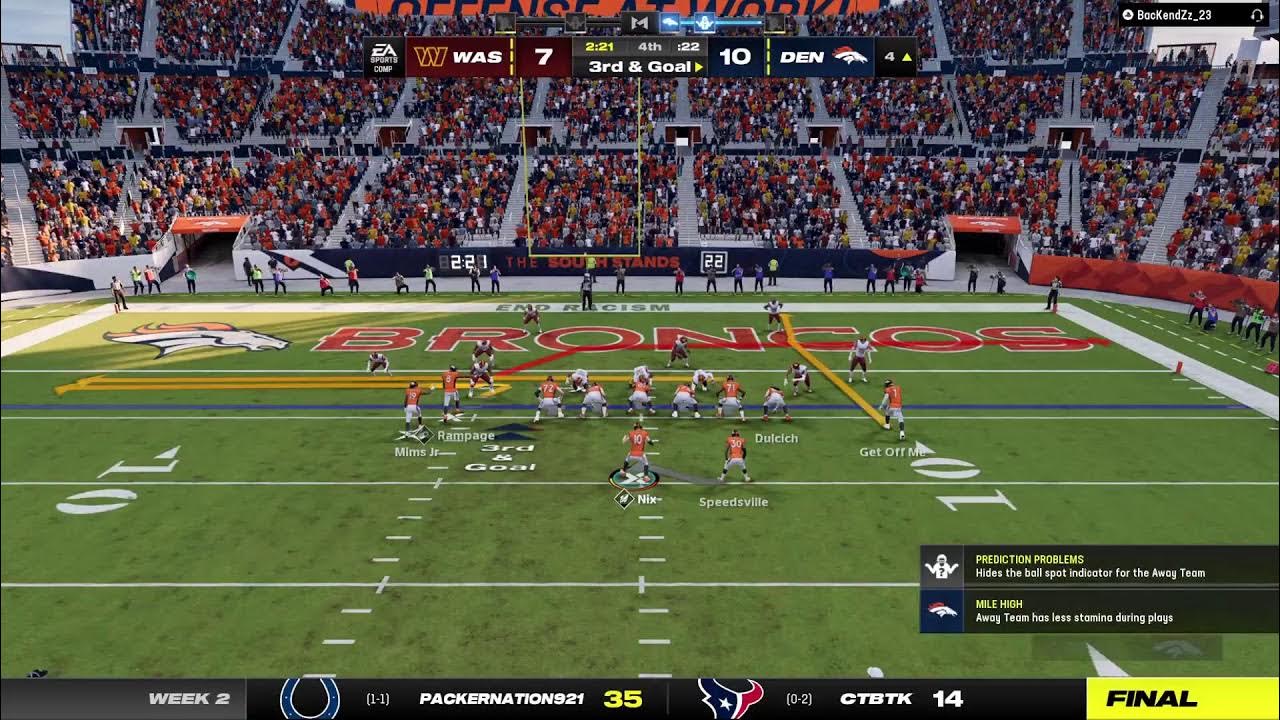 Broncos vs Commanders - YouTube
