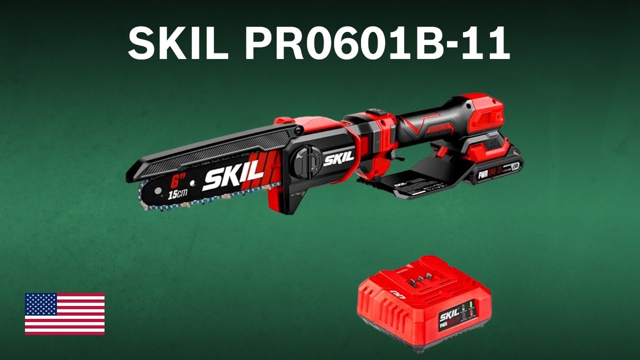 Telescopic Mini Chainsaw SKIL PR0601B 11 - YouTube