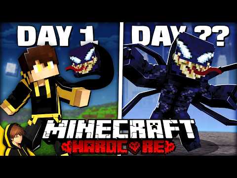 I Found a SYMBIOTE & Tried to BEAT Minecraft in HARDCORE with it!?