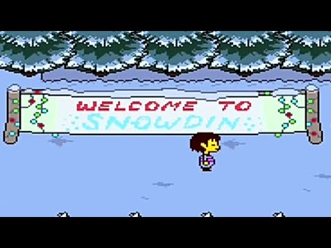 Undertale Episode 2: Winter Town Snowdin - YouTube