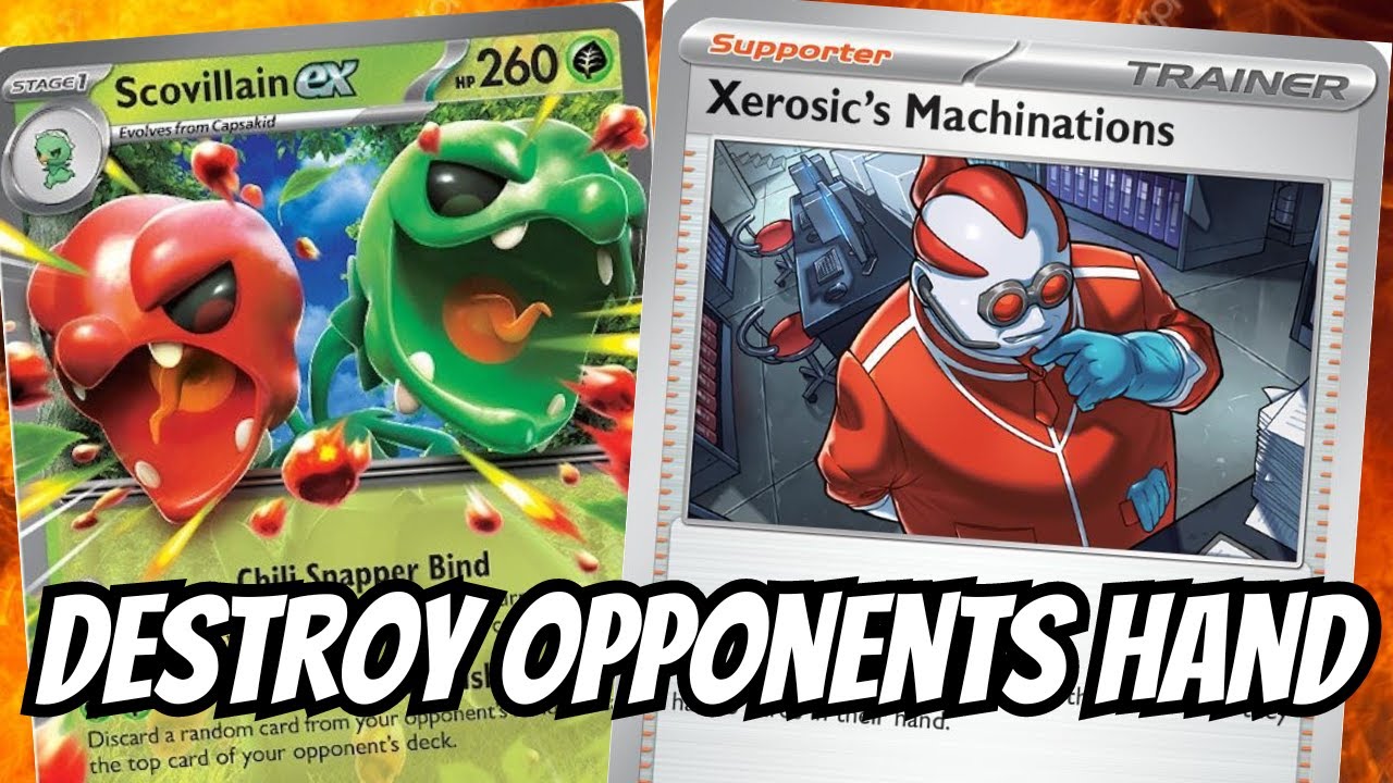 Scovillian ex is a MONSTER With NEW Xerosic Card! - YouTube