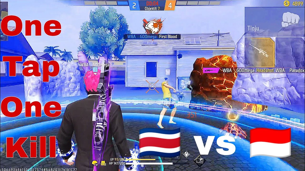 By One 1 vs 1 One Tap Only🇨🇷🇮🇩#freefire - YouTube