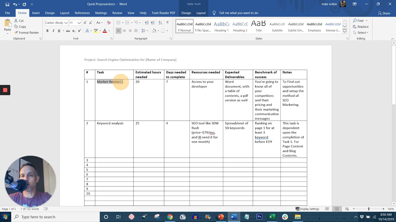 The Ultimate Quick Proposal - YouTube