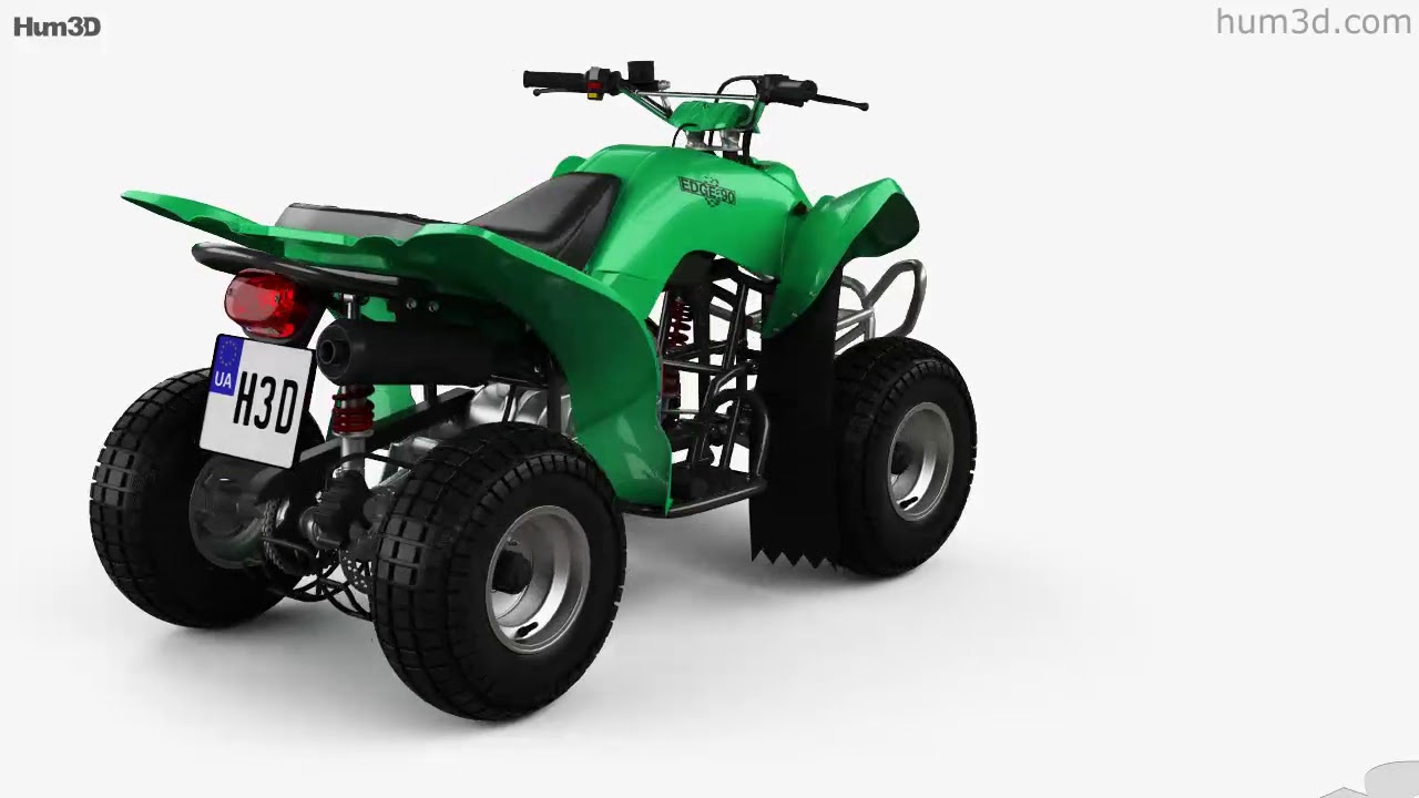 APC Edge 90 ATV 2018 3D model by 3DModels.org - YouTube