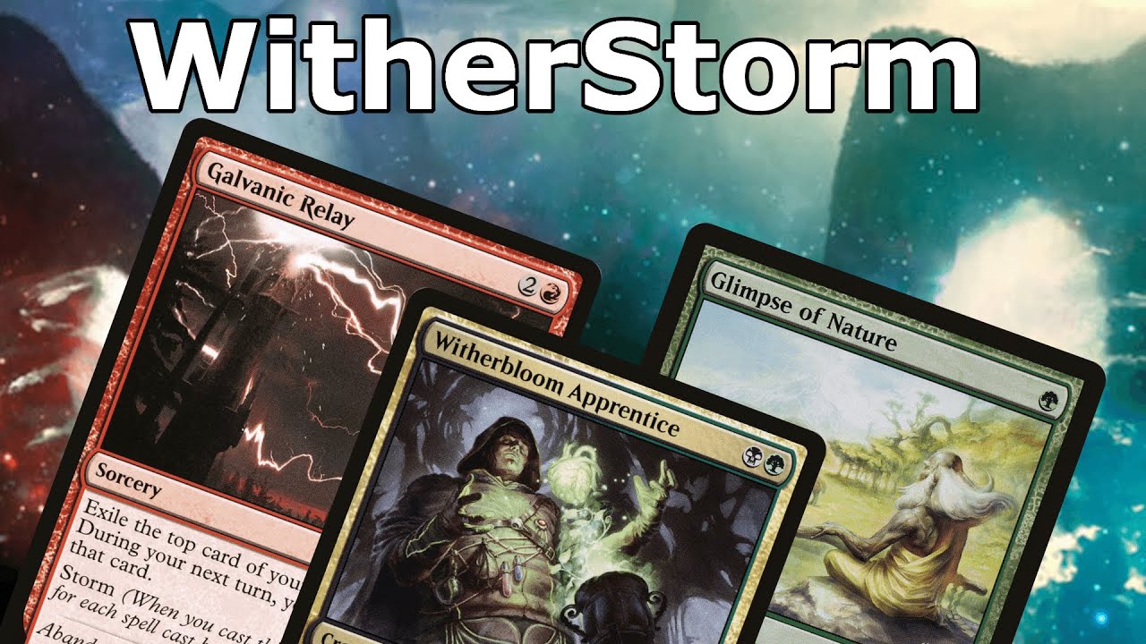 YOU'VE NEVER SEEN A DECK LIKE THIS! WitherStorm (Legacy Witherbloom ...