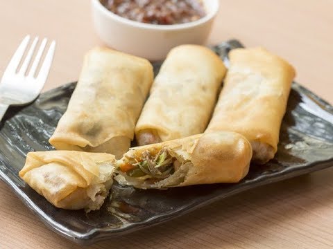 Chinese Chicken Spring Rolls/Indo-Chinese recipes - YouTube