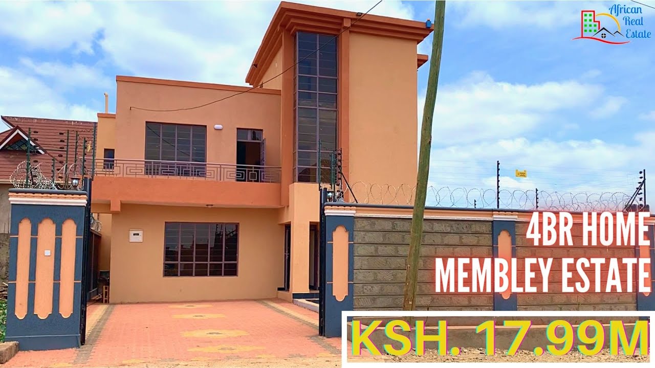 TOURING A Ksh.17.99M MEMBLEY ESTATE 4BR VILLA- (The best in its class ...