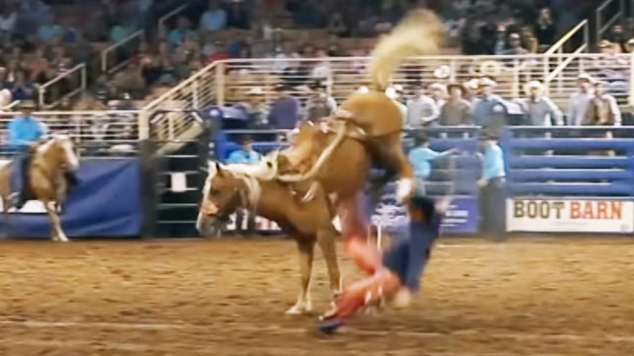 Cowboys React to INSANE Rodeo Wrecks — Excuse Me, What? - YouTube