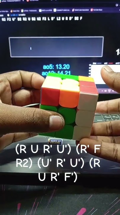how to fingertrick T-perm CFOP pll step(permutation of last layer) - YouTube