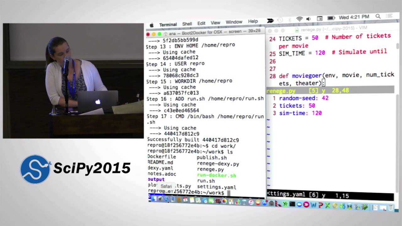 Dexy and Docker for Scientific Reproducibility | SciPy 2015 | Ana ...
