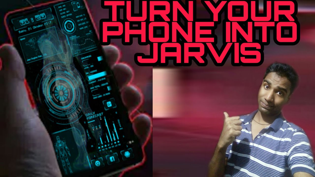 TURN YOUR PHONE INTO JARVIS | Android Customization - YouTube