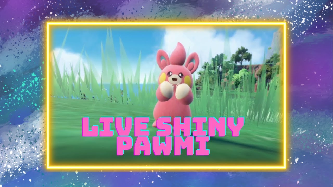 LIVE! Shiny Pawmi in Pokemon Violet! - YouTube