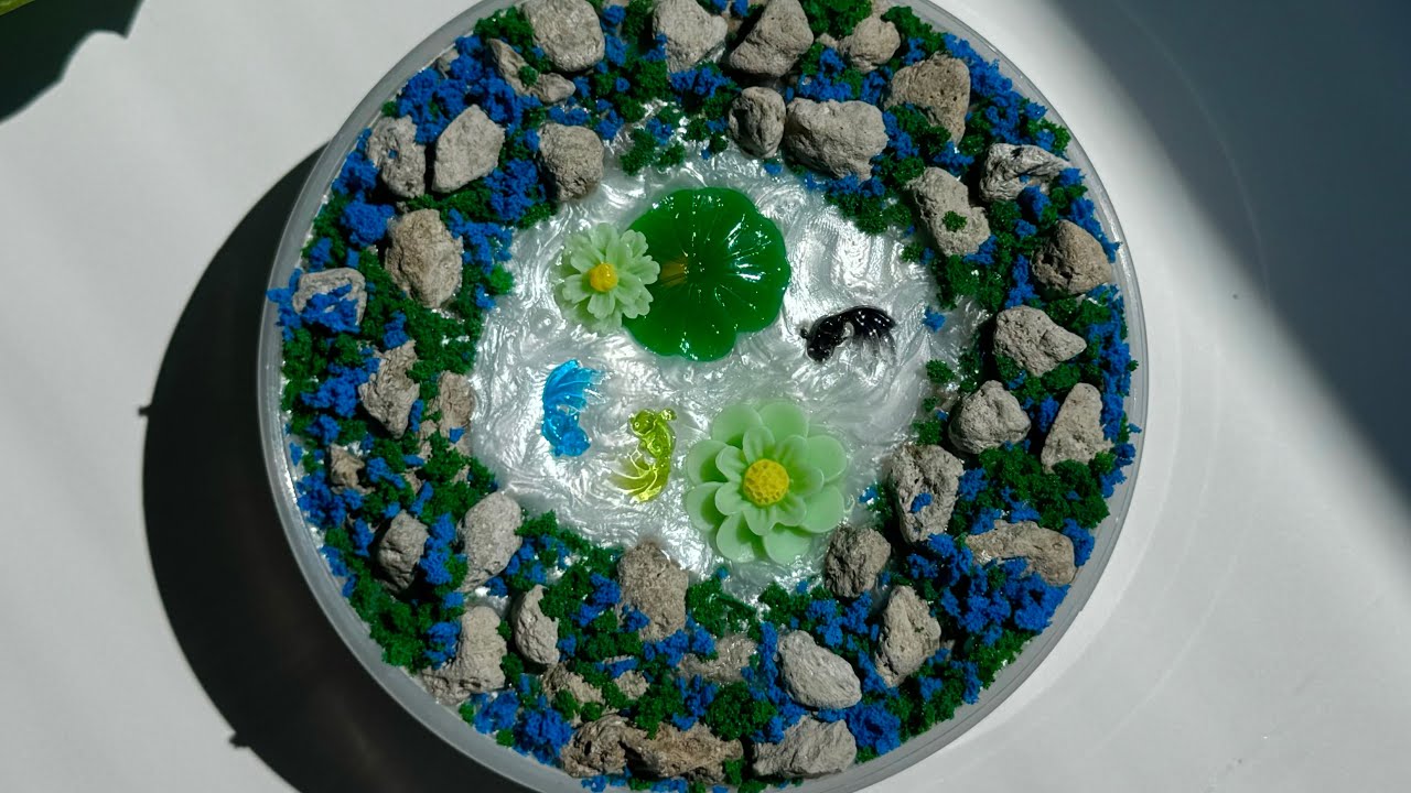 Melted Moon Hot Spring Slime! 🌙 - YouTube