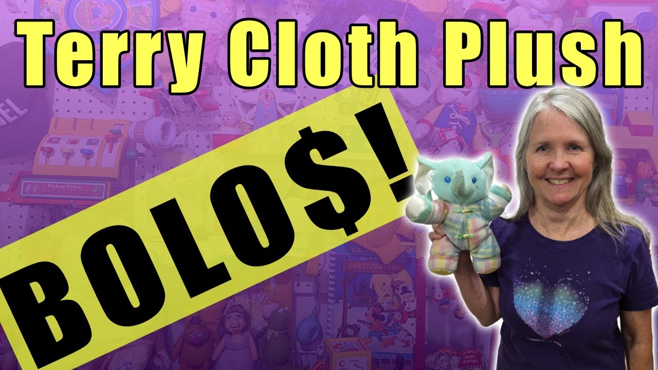 Long History Of Great Sales With These Plush! Terry Cloth BOLOs - YouTube
