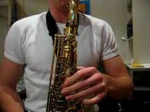 Sax Blues Improvisation - YouTube