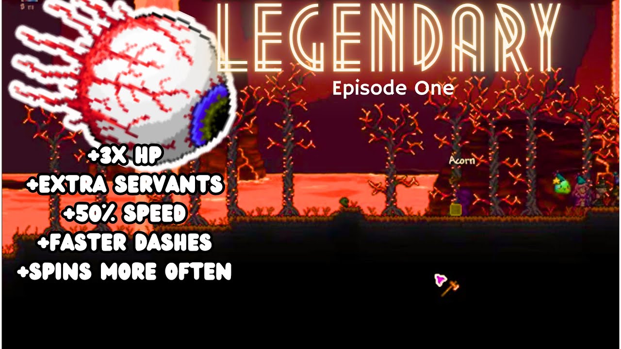 Terraria LEGENDARY Solo Playthrough #1 (First Boss Fights) - YouTube