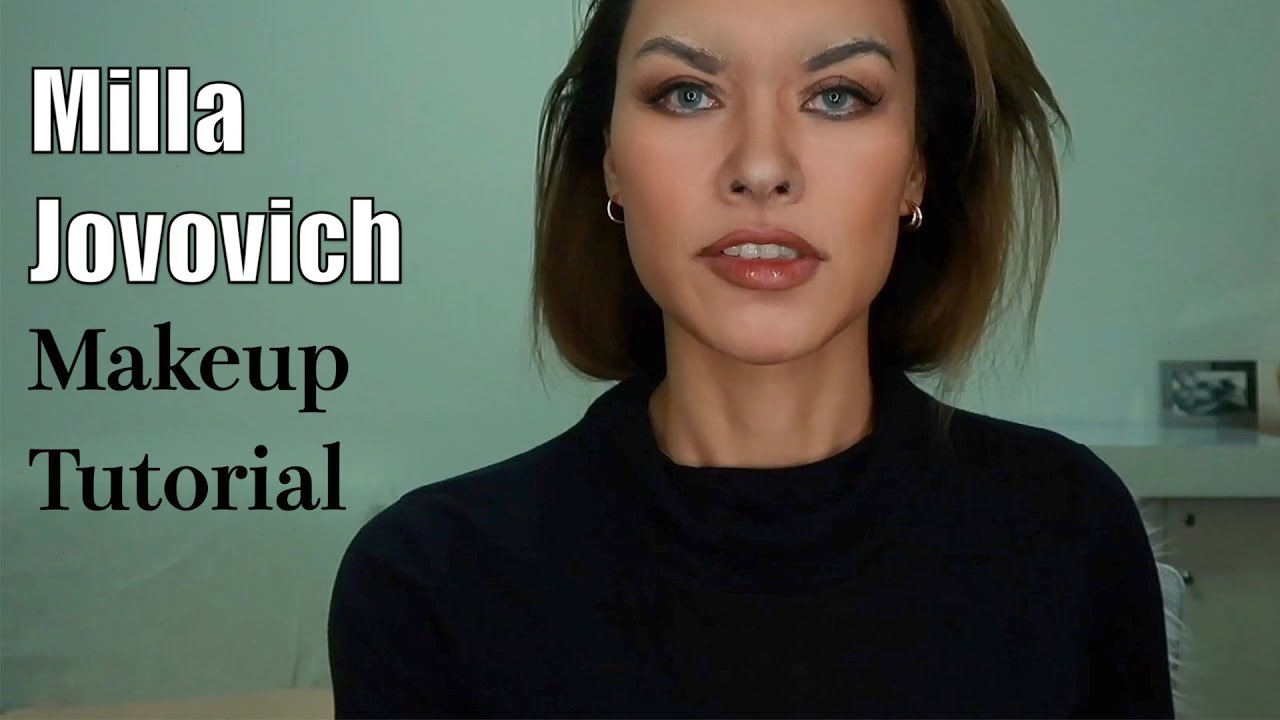 Milla Jovovich Makeup Transformation Tutorial |How to look like Alice in Resident Evil 2023 ...