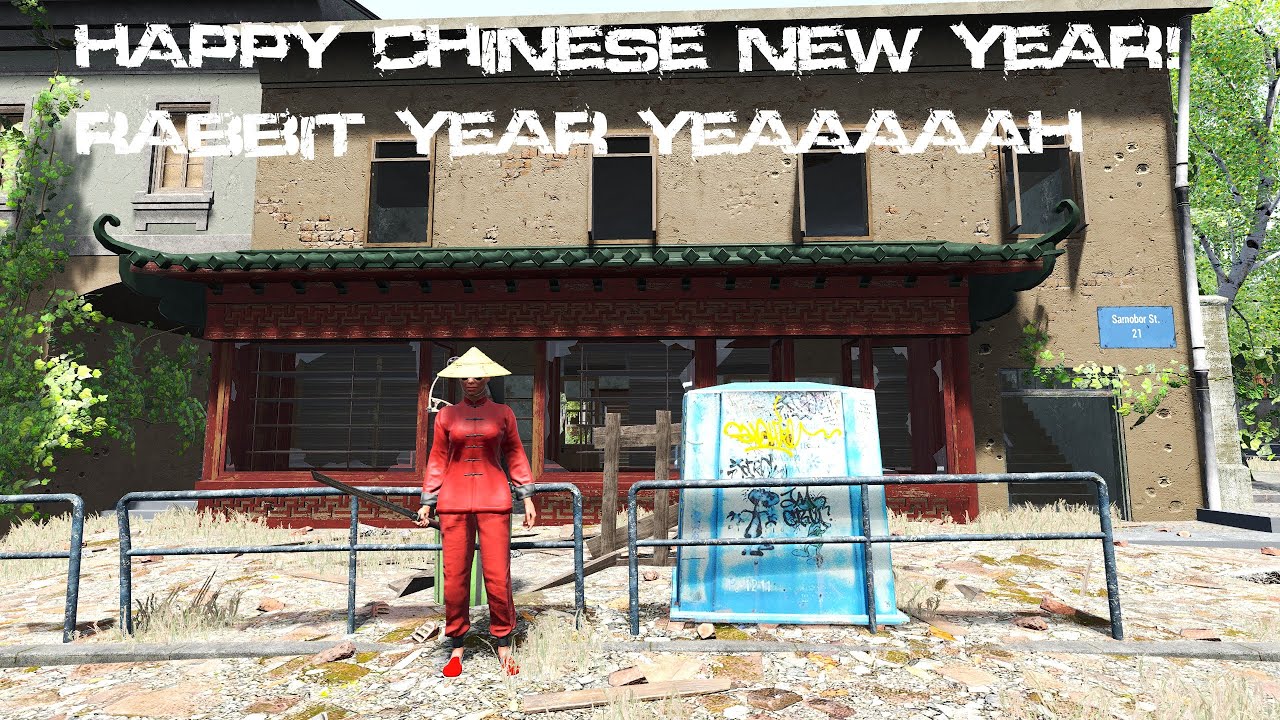 WorldUK Playing SCUM, Happy Rabbit Year Update, Going to find the ...