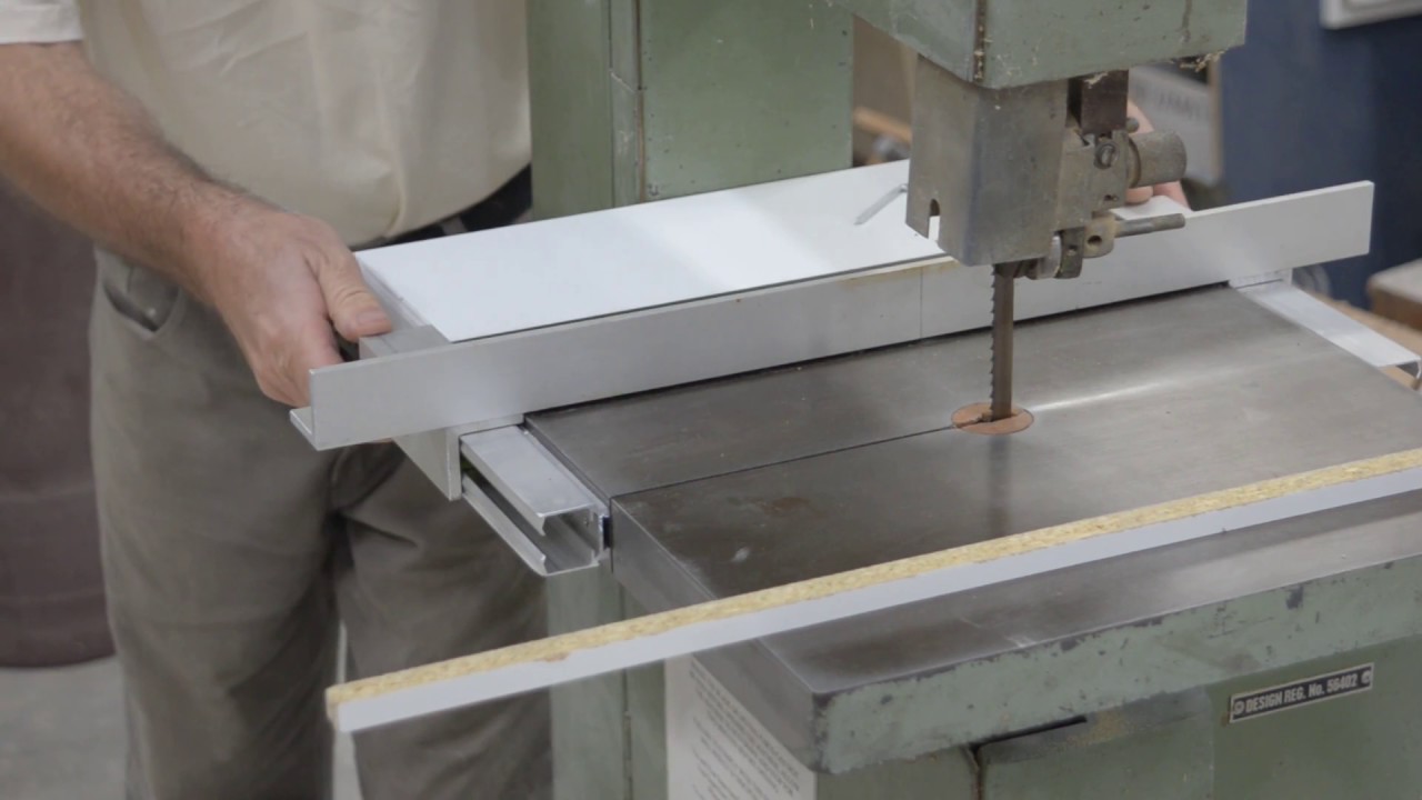 Bandsaw Modification: Rip fence: Part #3 finished fence. - YouTube