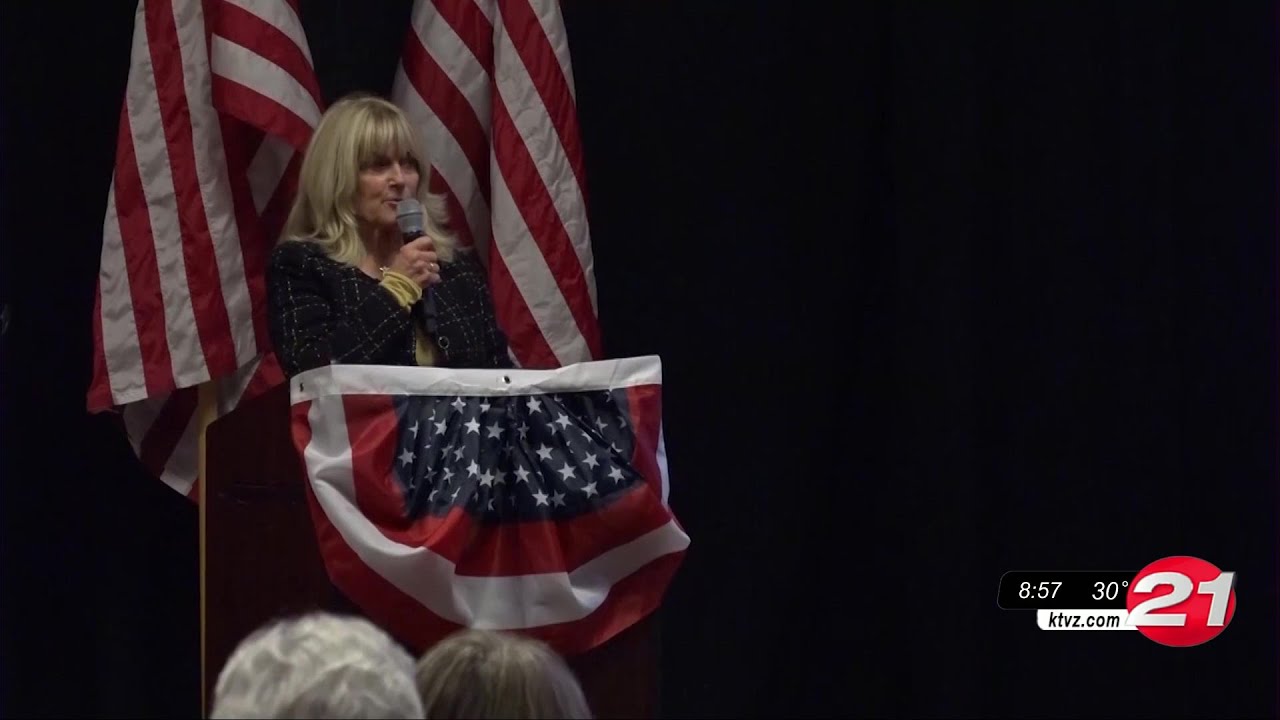 Decision 2022: Patti Adair speaks to Deschutes GOP - YouTube