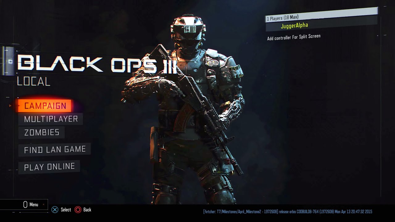 Call of Duty Black Ops 3 Pre-Alpha Showcase (BO3 Pre-Alpha Gameplay ...