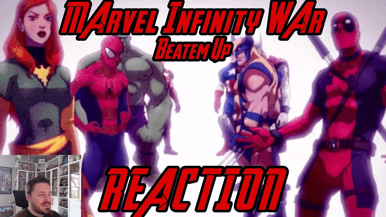 Reacting to Marvel's Infinity War Beat 'Em Up by ZVitor & Maru - YouTube