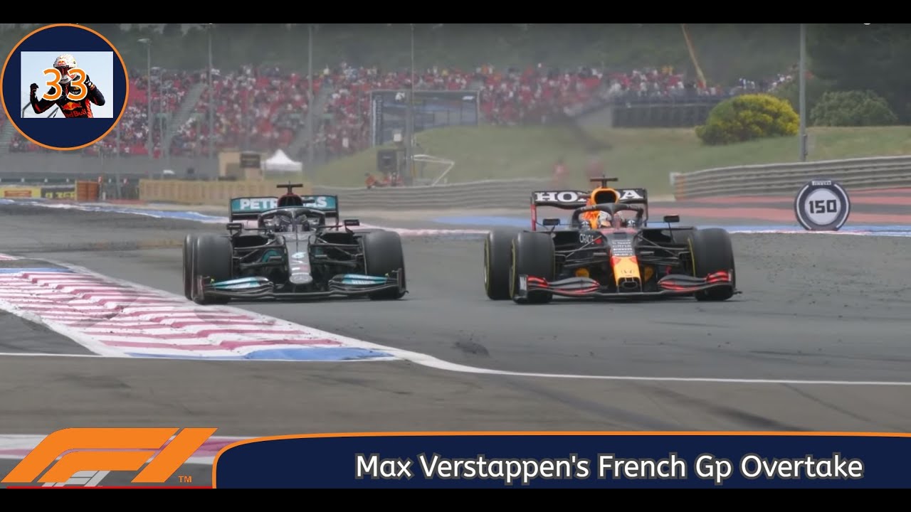 Max Verstappen Overtaking Lewis Hamilton on the Penultimate lap of the ...