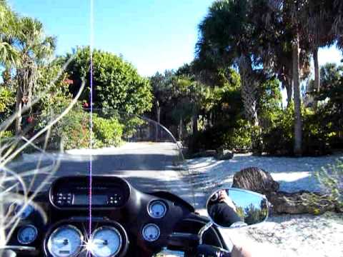 Motorcycle ride along gulf coast in Florida - YouTube