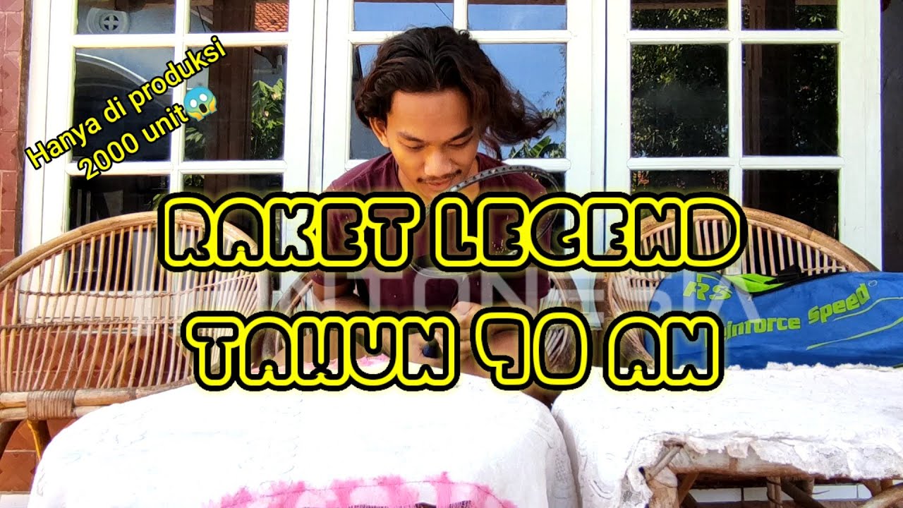 Review raket legend tahun 90an || Pro Kennex Boron 815 - YouTube