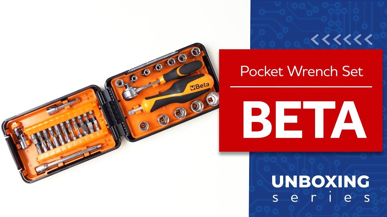 Compact Ratcheting Wrench set - BETA 900/C39N [UNBOXING] - YouTube