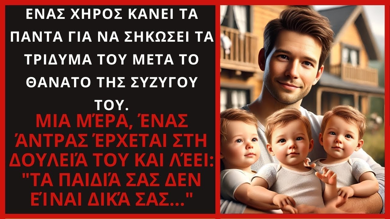 Ο ΧΉΡΟΣ ΥΠΟΦΈΡΕΙ ΝΑ ΠΆΡΕΙ ΤΡΊΔΥΜΑ, ΜΈΧΡΙ ΠΟΥ ΈΝΑΣ ΞΈΝΟΣ ΛΈΕΙ: "ΤΑ ...