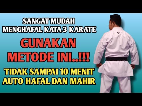 KARATE KATA 3 || HEIAN SANDAN || BELAJAR MUDAH MENGHAFAL DAN DI BAHAS ...