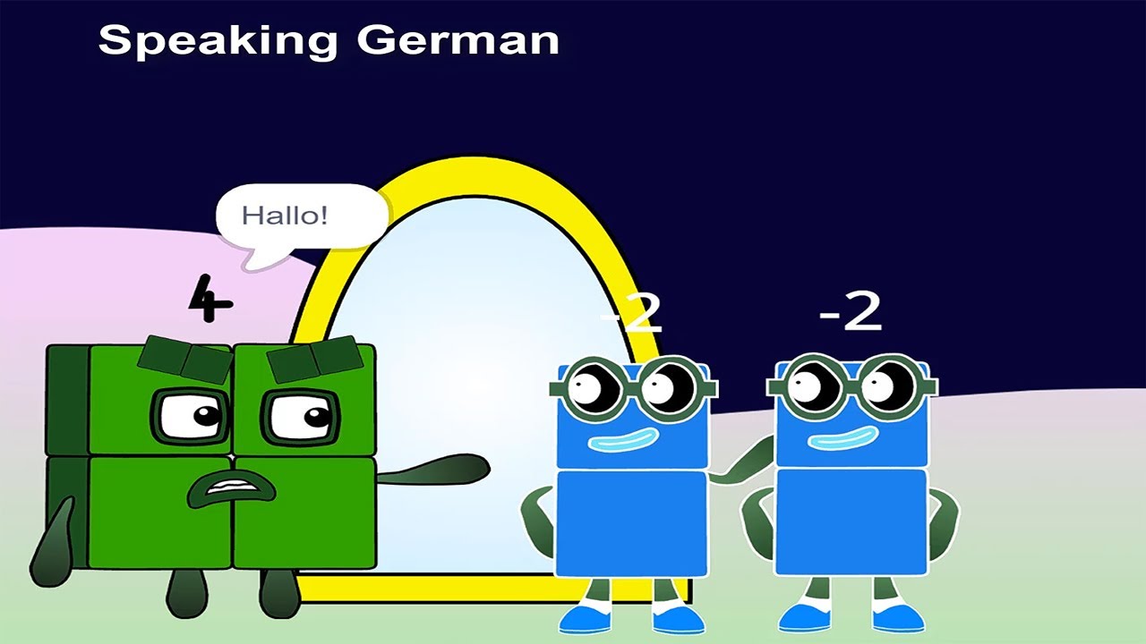 Numberblocks Animation!Numberblocks Falling Down The Stairs - YouTube