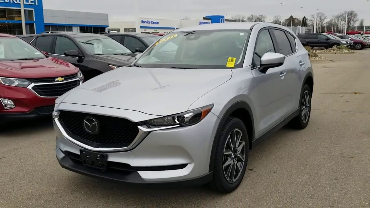 2018 Mazda CX-5 Touring AWD Sonic Silver Metallic - YouTube