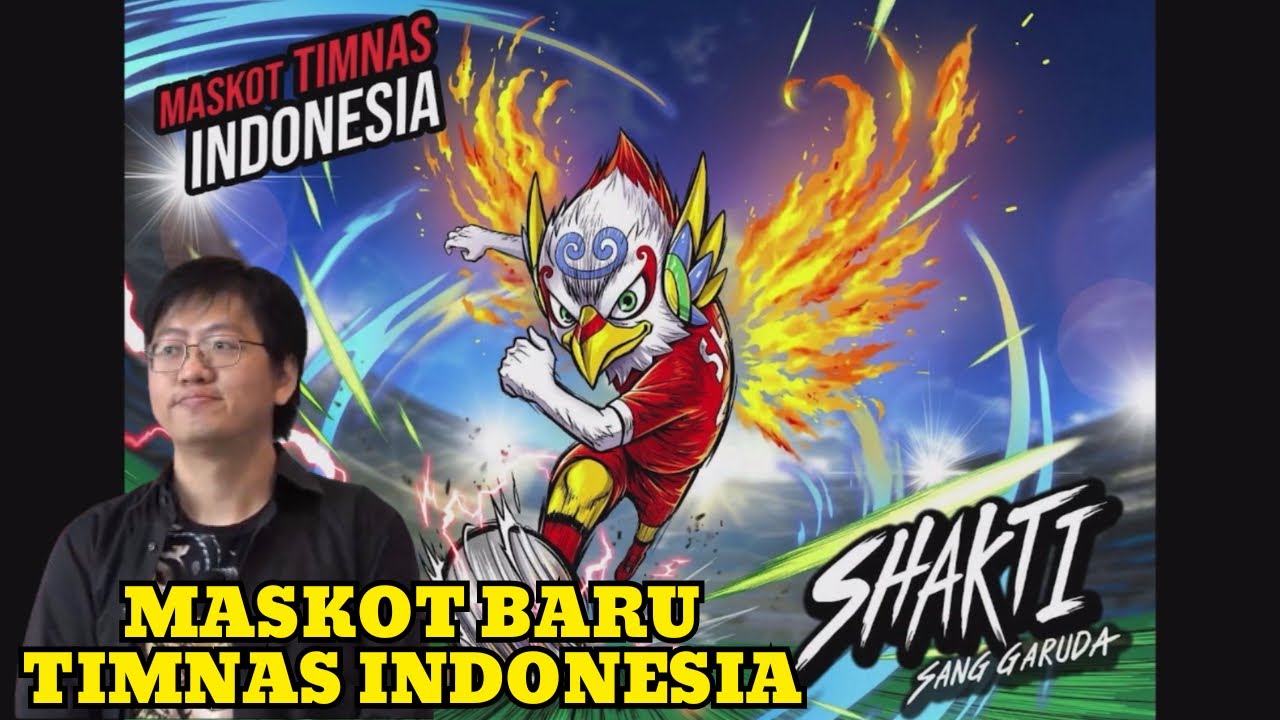 “SHAKTI“ MASKOT PERTAMA MILIK TIMNAS INDONRSIA KARYA IS YUNIARTO - YouTube