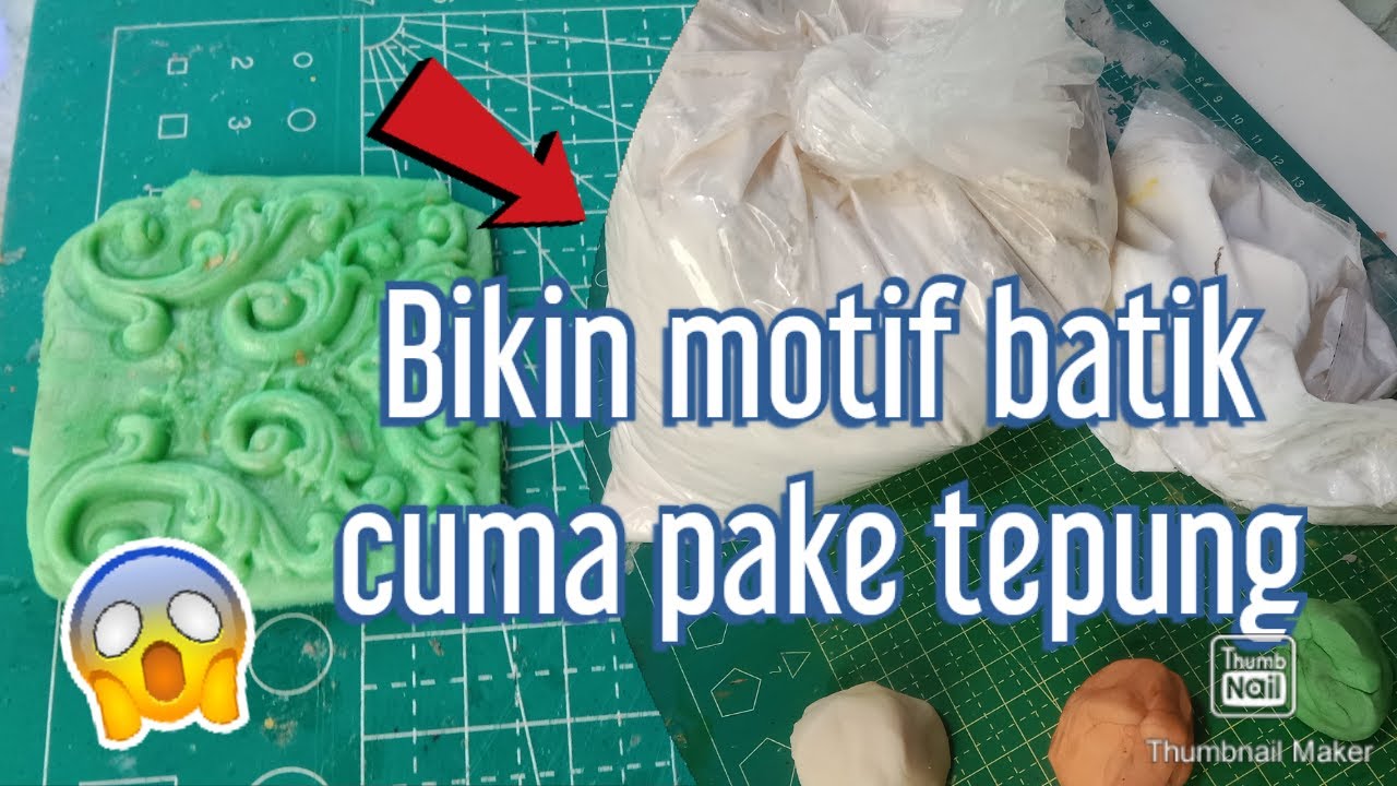 Cara bikin clay dari tepung - YouTube