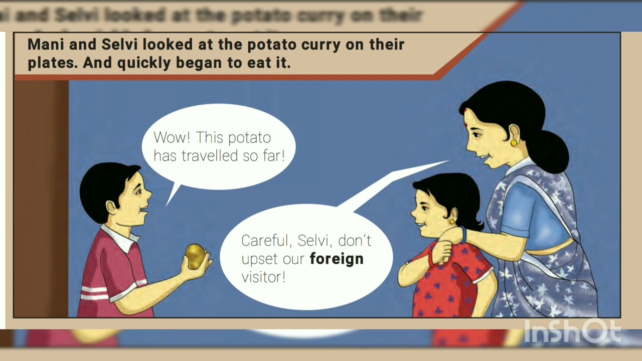 Class 6 English Term 1 Unit 3 Prose A Visitor From Distant Lands Guided class-6-english-term-1-unit-3-prose-a-visitor-from-distant-lands-guided