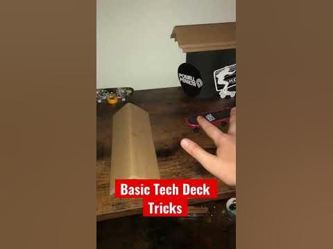 Cool Tech Deck Tricks - YouTube