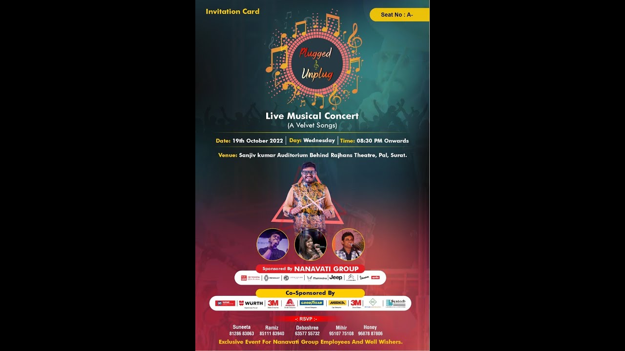 Nanavati Group || Celebrates || Live Musical Concert || Plugged ...